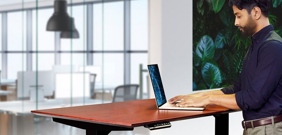 State-of-the-Art Electric Desks with Lifting Columns